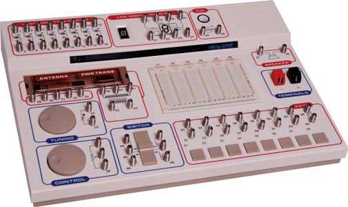 Maxitronics 300 In 1 Electronics Lab Kit K2222 - Radio and Electronic ...