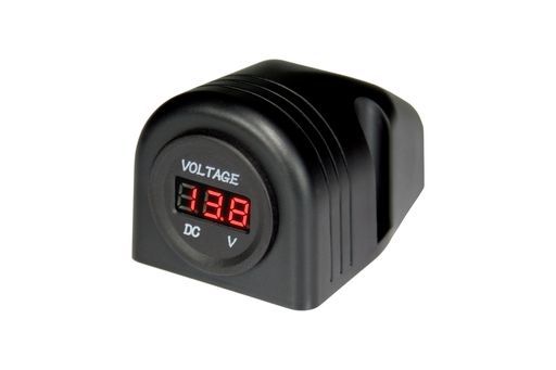 SURFACE MOUNT LED VOLTMETER - DISPLAY INPUT VOLTAGE - Radio and ...