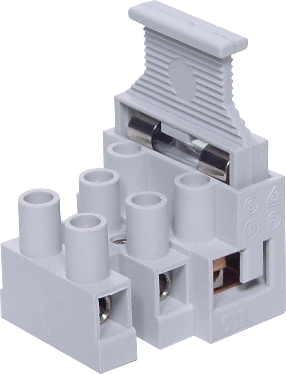 Terminal Block 3 Way Fused 13A - Add A FUSE to your Radio Restorations ...