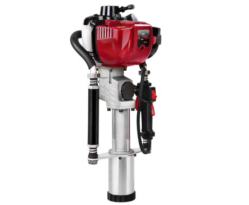 GIANTZ 4 Stroke Petrol Post Driver Power STAR Post Picket Rammer Fence ...