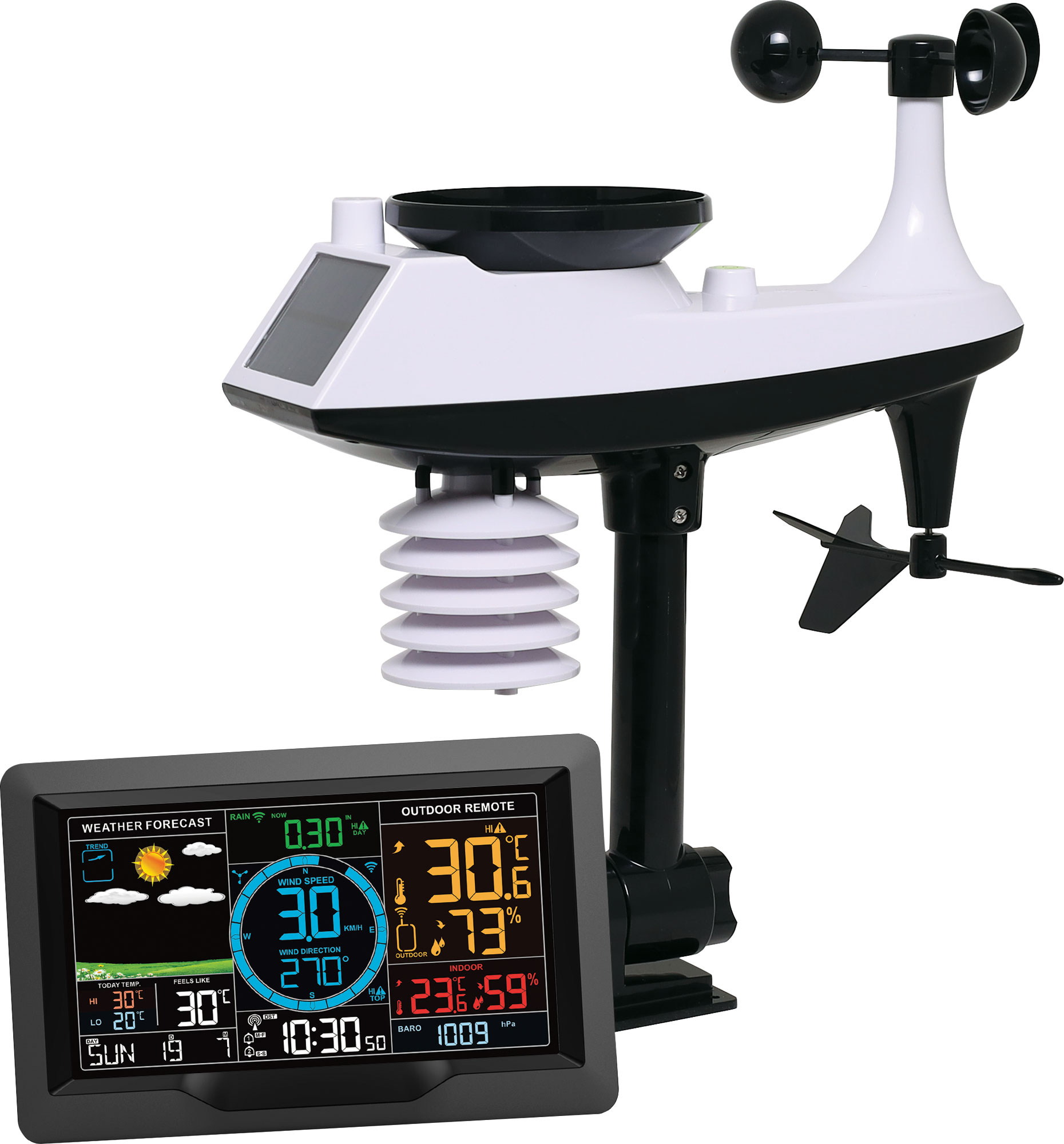 X7063 Wireless Wi-Fi Home Weather Station - Radio and Electronic Supply ...